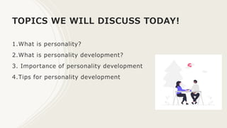 Personality development | PPT