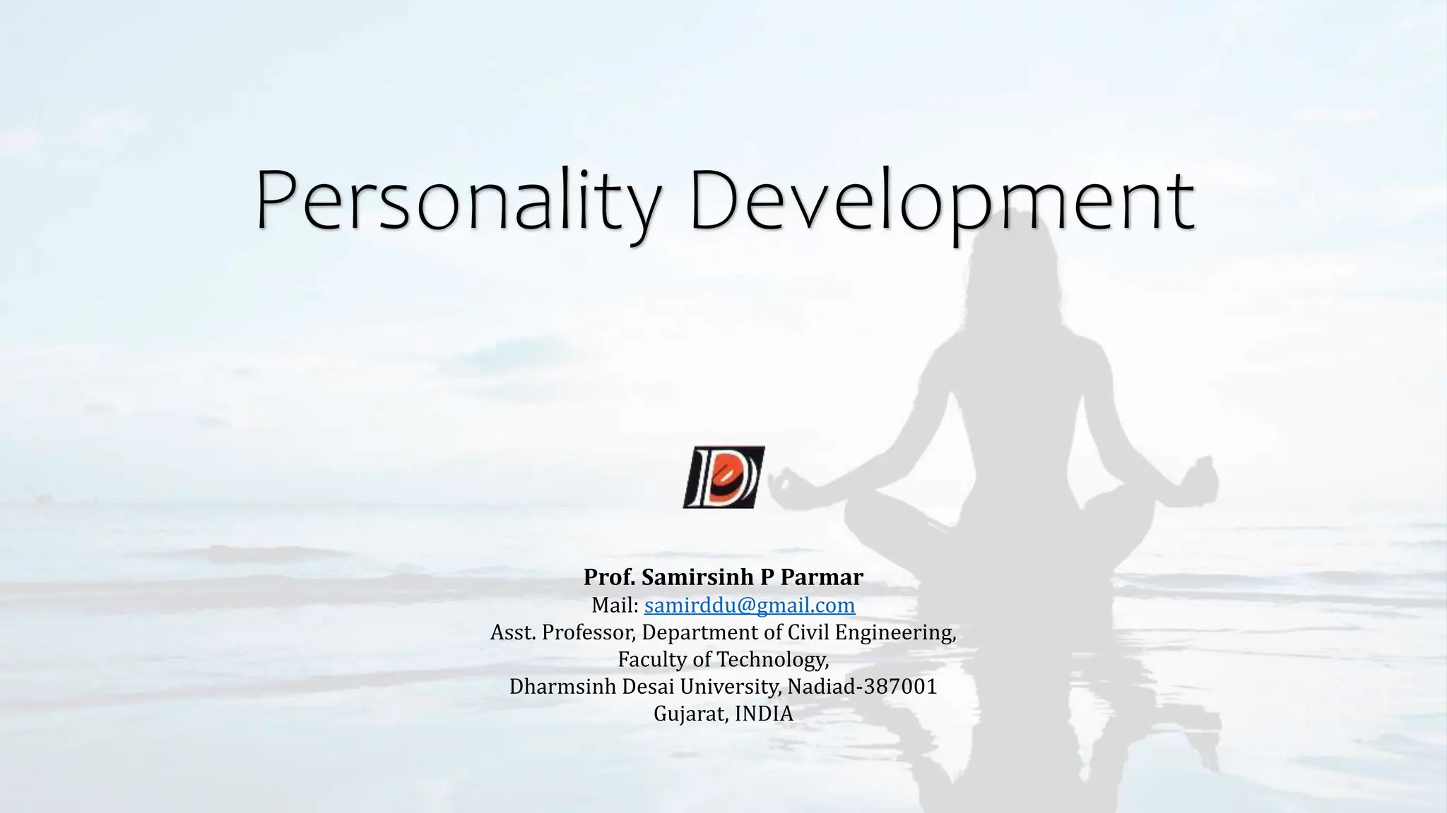 Personality Development- Self Improvement | PPT