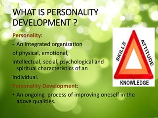 Personality development | PPTX