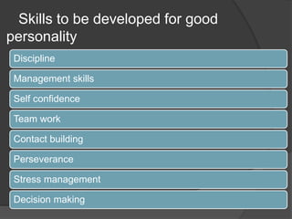 Personality Development and Career orientation | PPTX