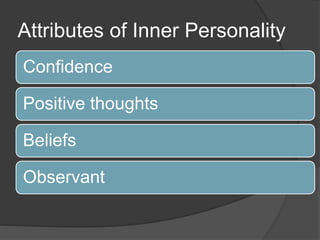 Personality Development and Career orientation | PPTX