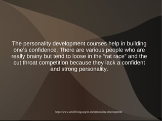 Personality development courses | PDF | Workshops and Classes | Hobbies ...