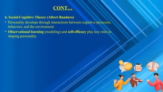 PERSONALITY DEVELOPMENT & DEFENSE MECHANISMS.pptxPersonality and ...
