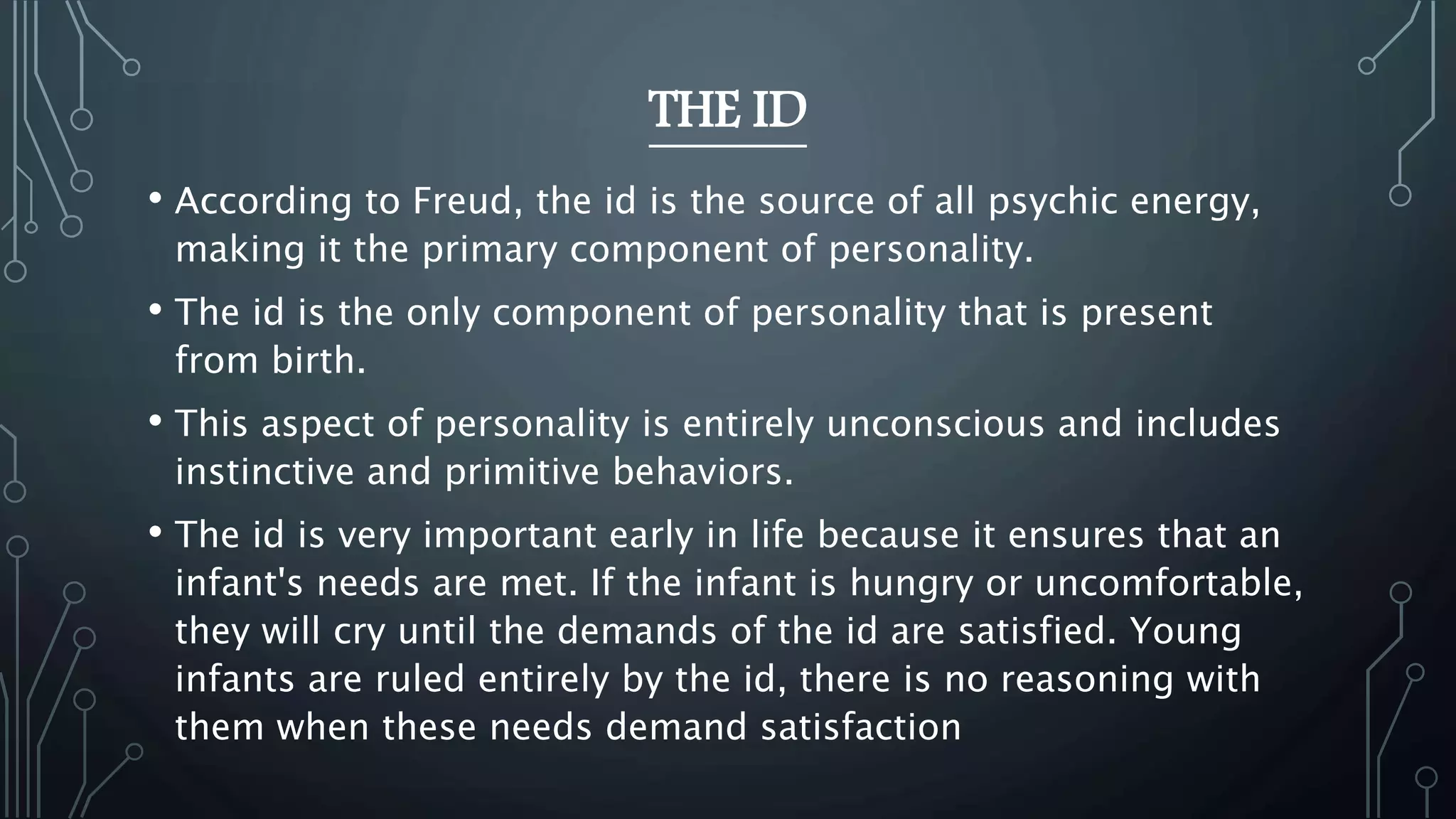 Personality development freud theory | PPTX