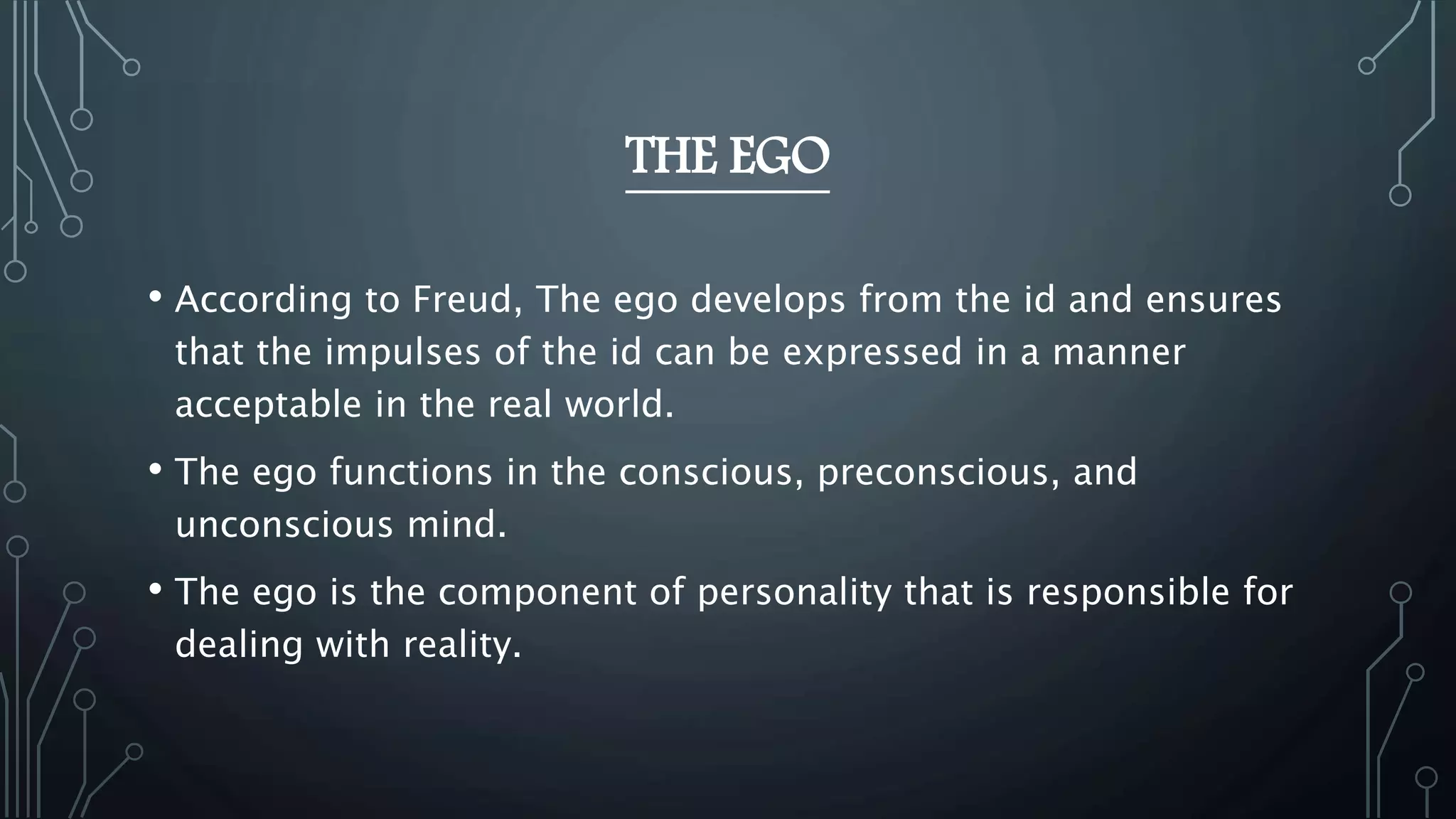 Personality development freud theory | PPTX