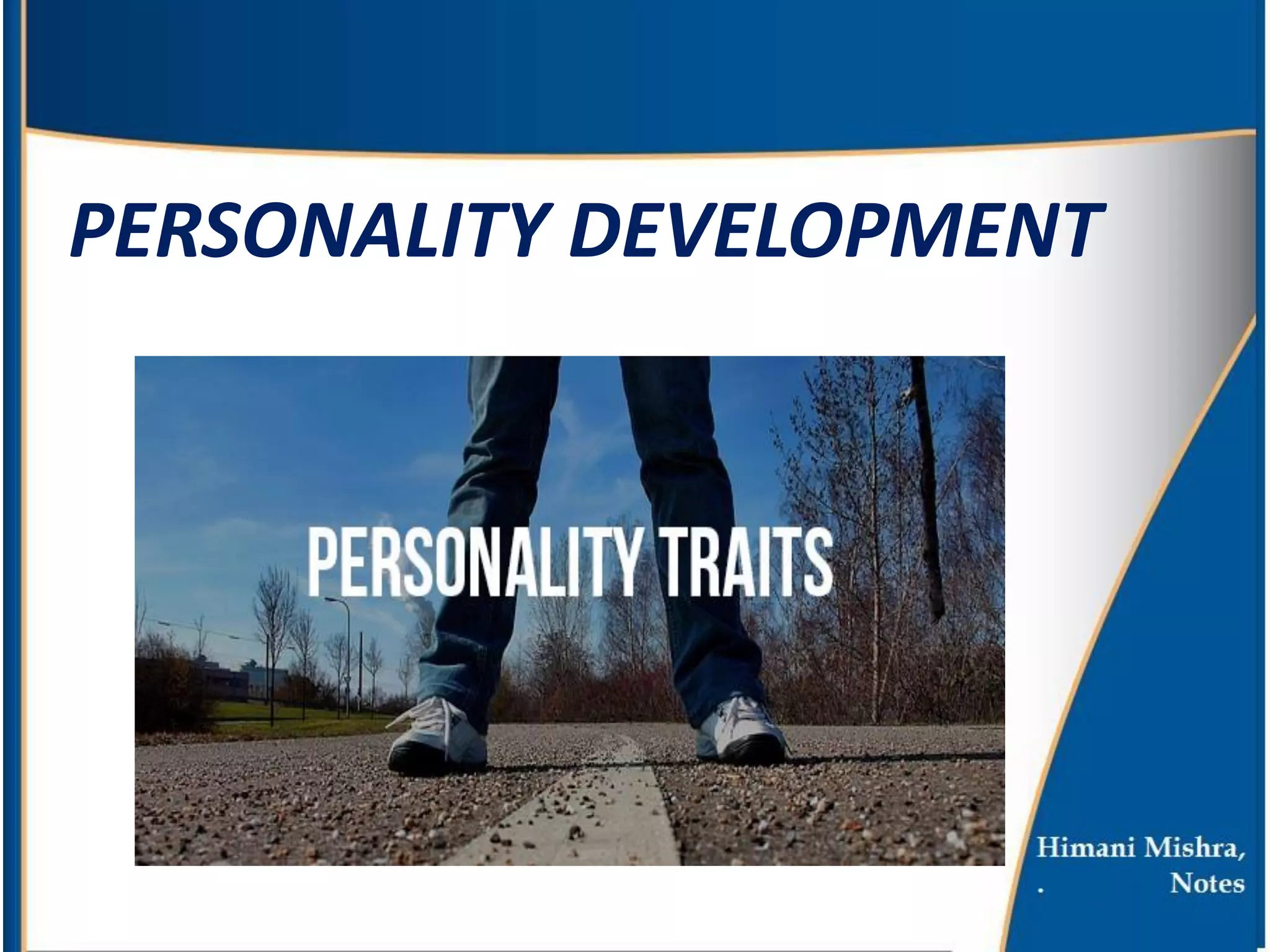 Personality development himani mishra | PDF