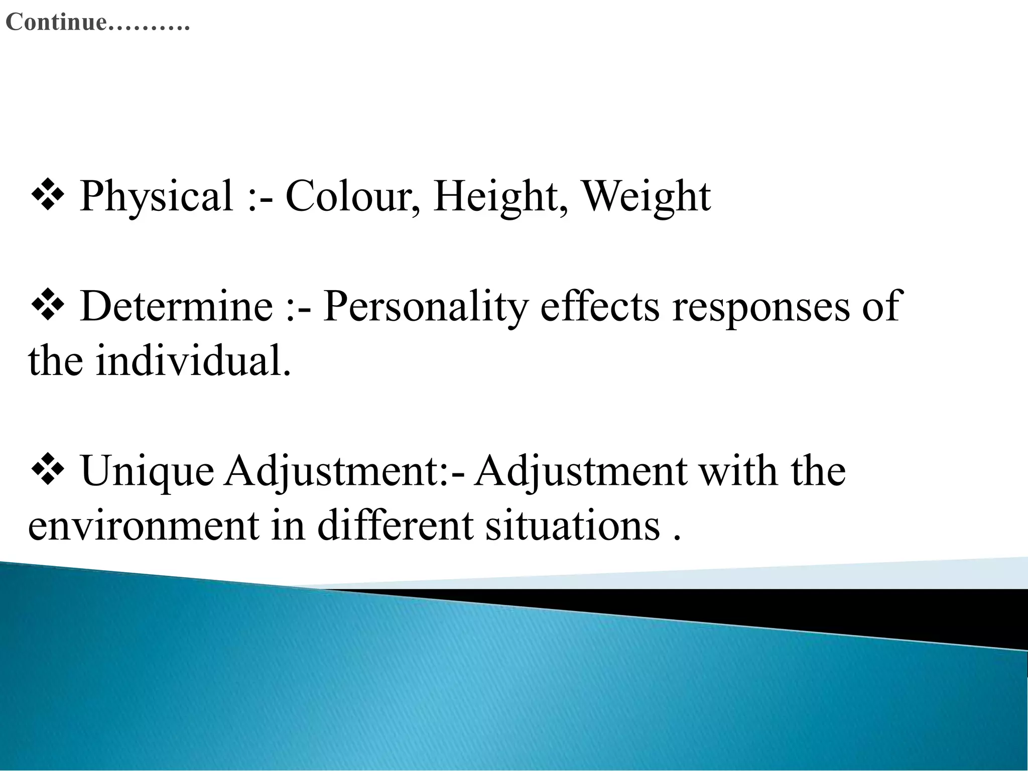 Personality development (mam) | PDF