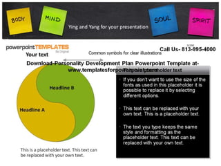 Download Personality Development Plan Powerpoint Template | PPTX