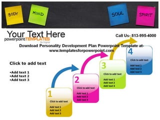 Download Personality Development Plan Powerpoint Template | PPTX