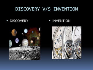 discovery v/s invention | PPTX