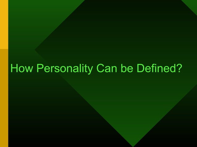 Personality development sd | PPT