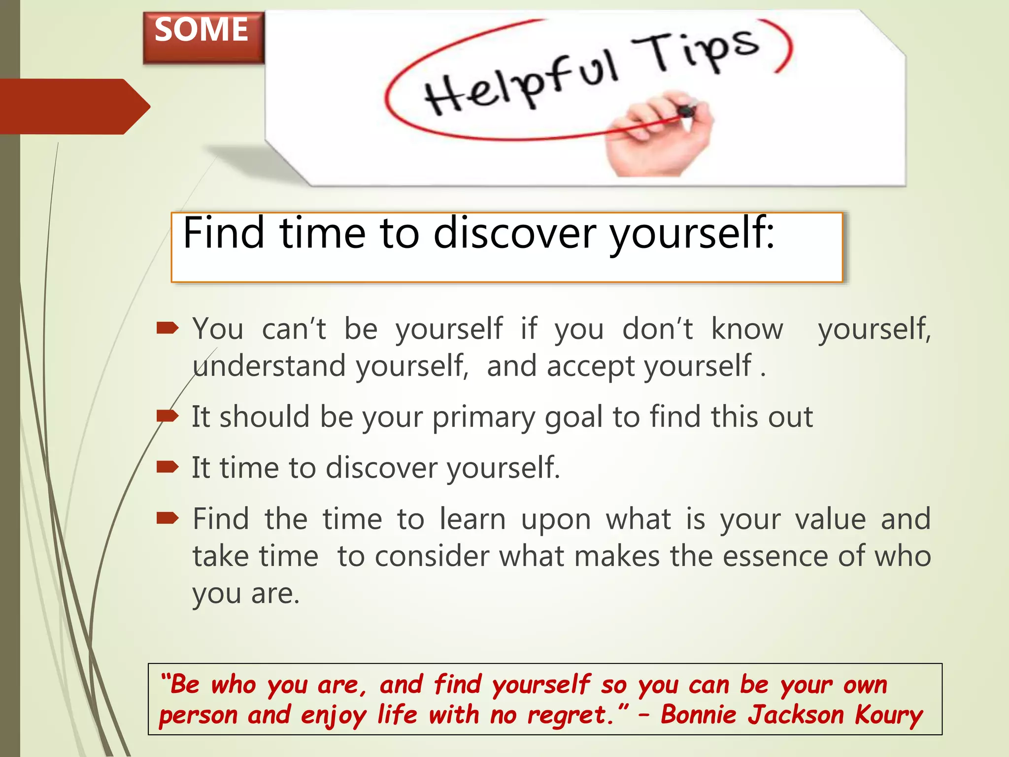 Personality development training presentation | PPTX