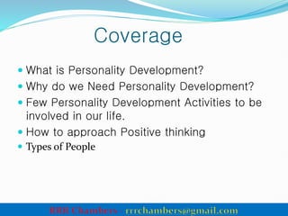 PERSONALITY DEVLOPMENT - PPT.ppt PRESENTATION | PPTX