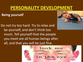 Personality devolopment | PPT