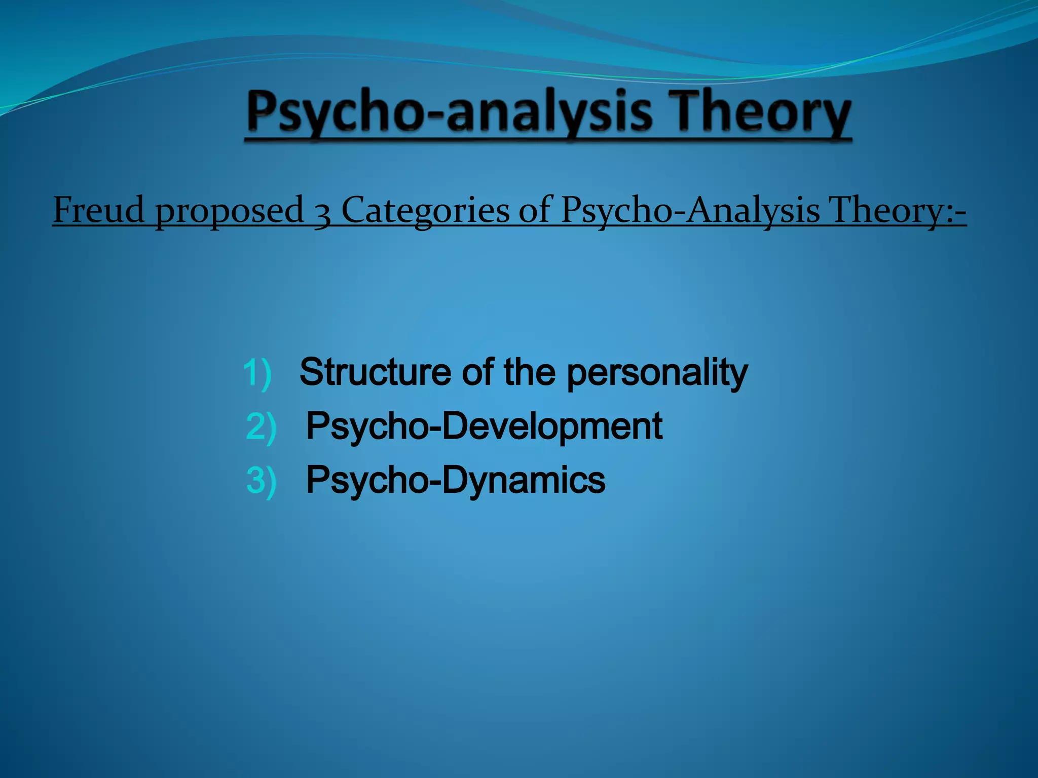 Personality Development theory | PPTX