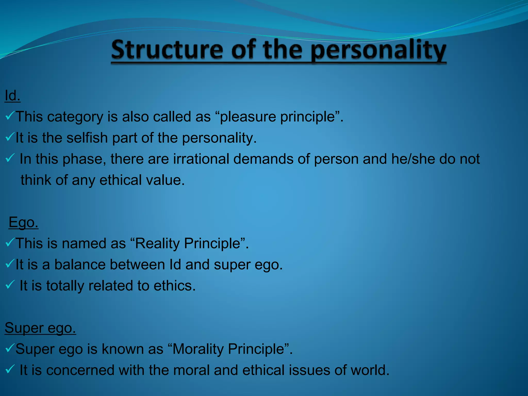 Personality Development theory | PPTX