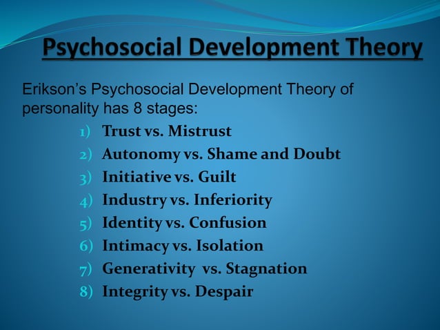 Personality Development theory | PPT