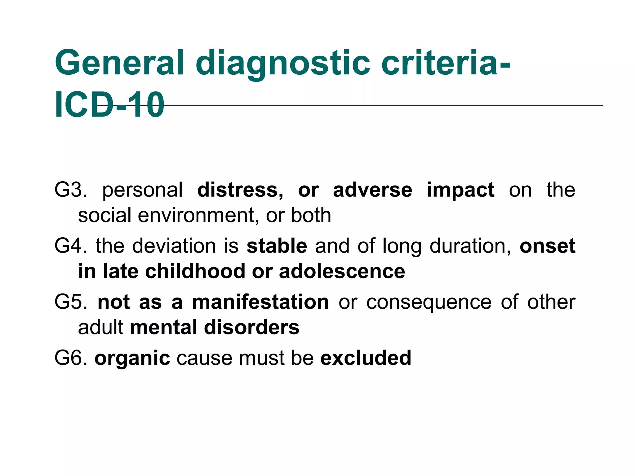 Personality disorder | PPT
