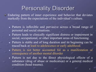 Personality disorder | PPT
