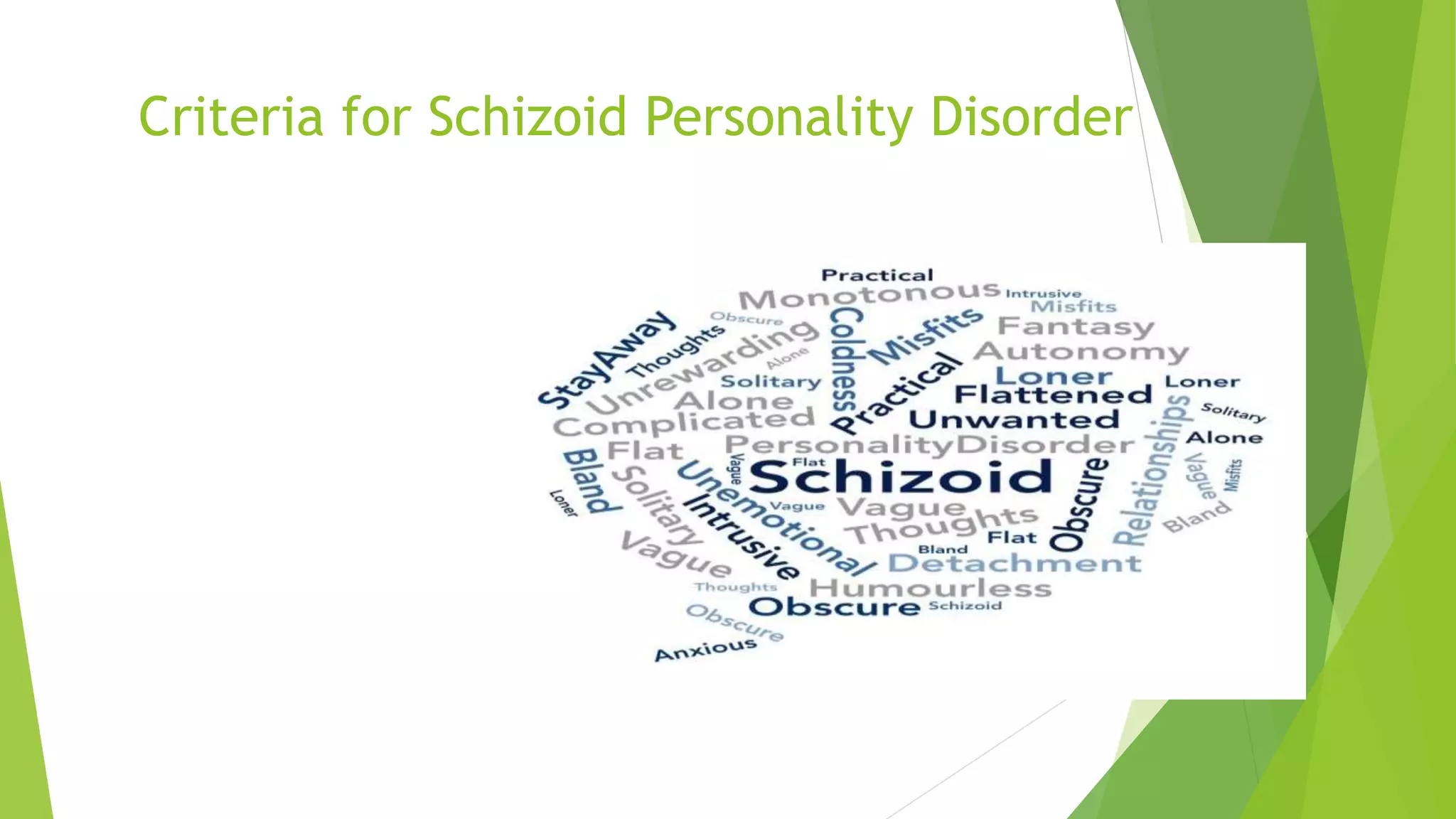 Personality disorder.pptx | Free Download