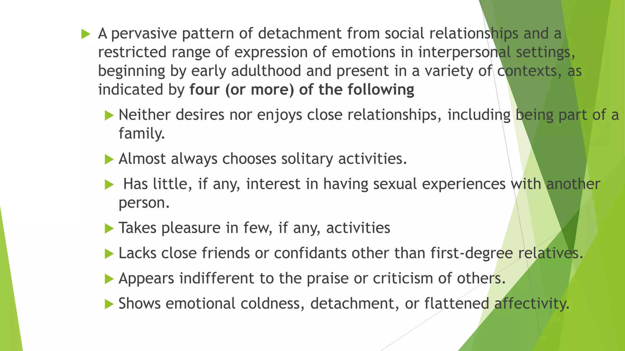 Personality disorder.pptx | Free Download