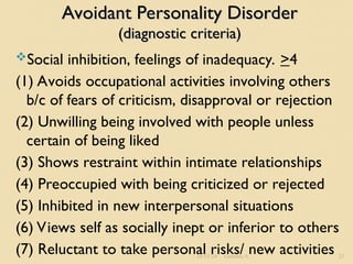 personality disorder.ppt nursing students | PPT