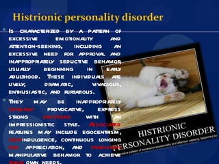 Personality disorder 3partial | PPT