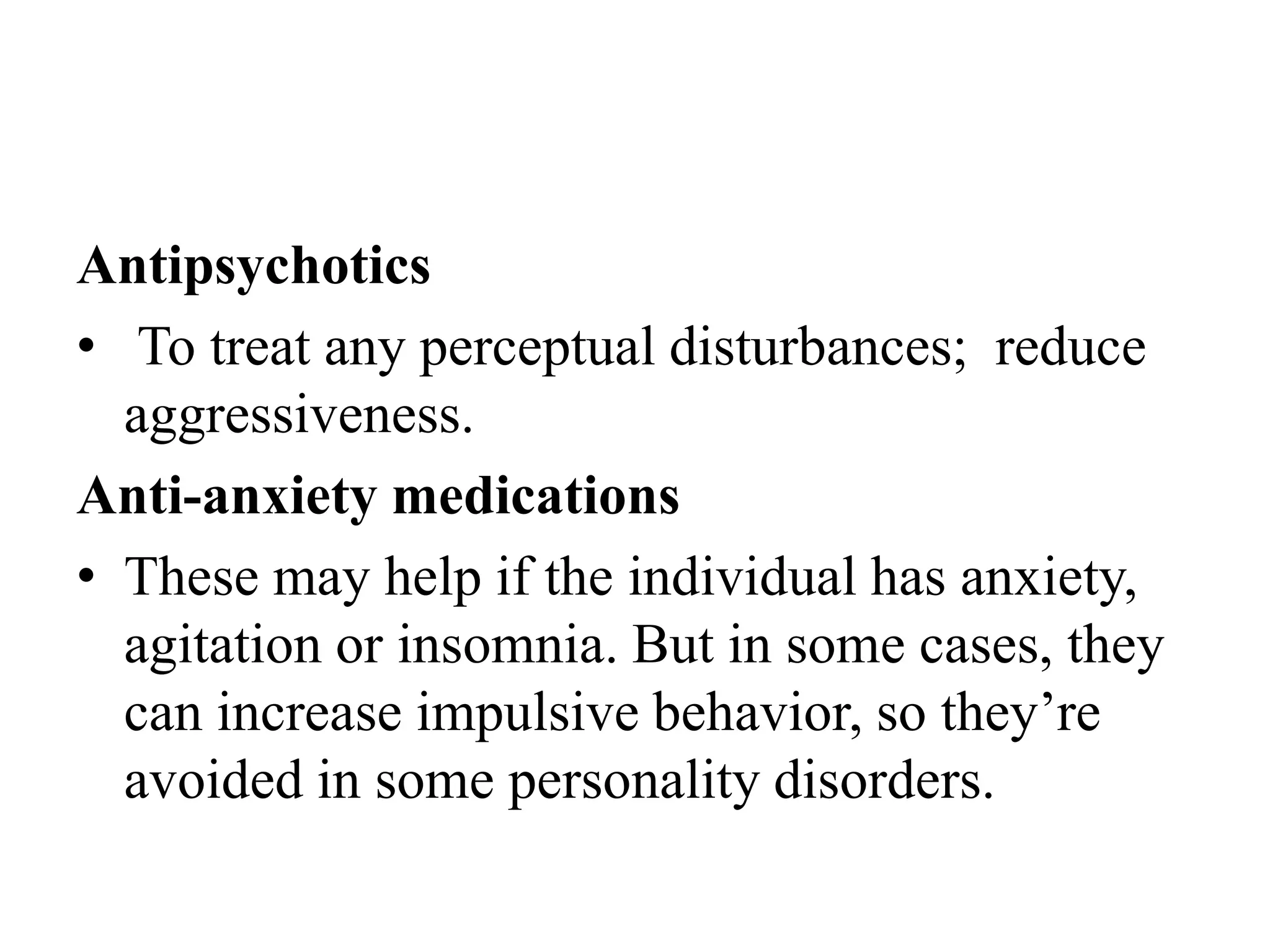 Personality disorder and its management | PPTX