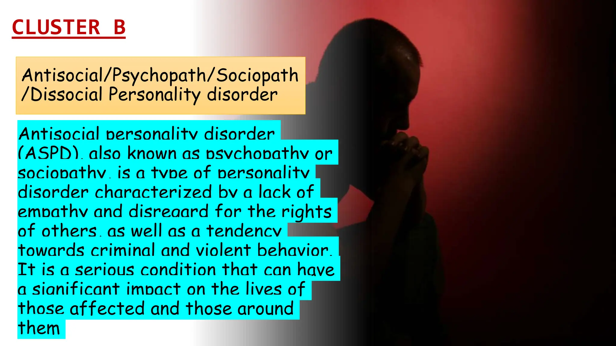 Personality Disorder and its types .pptx
