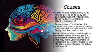Personality Disorder and its types .pptx