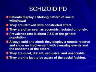 Personality disorders-SEC.A | PPT