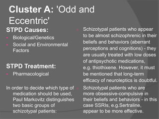 Personality disorders | PPTX