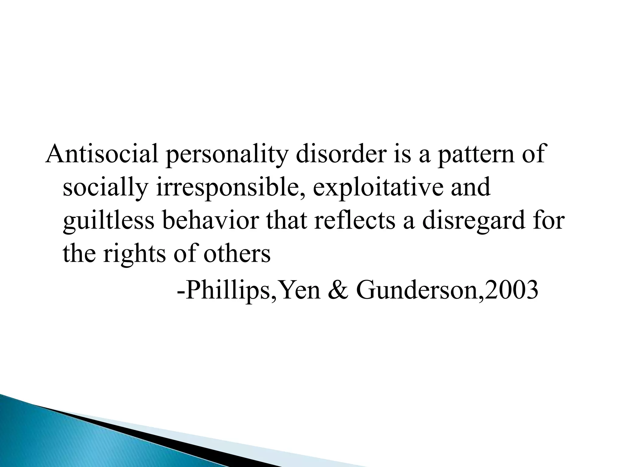 Personality disorders | PPTX