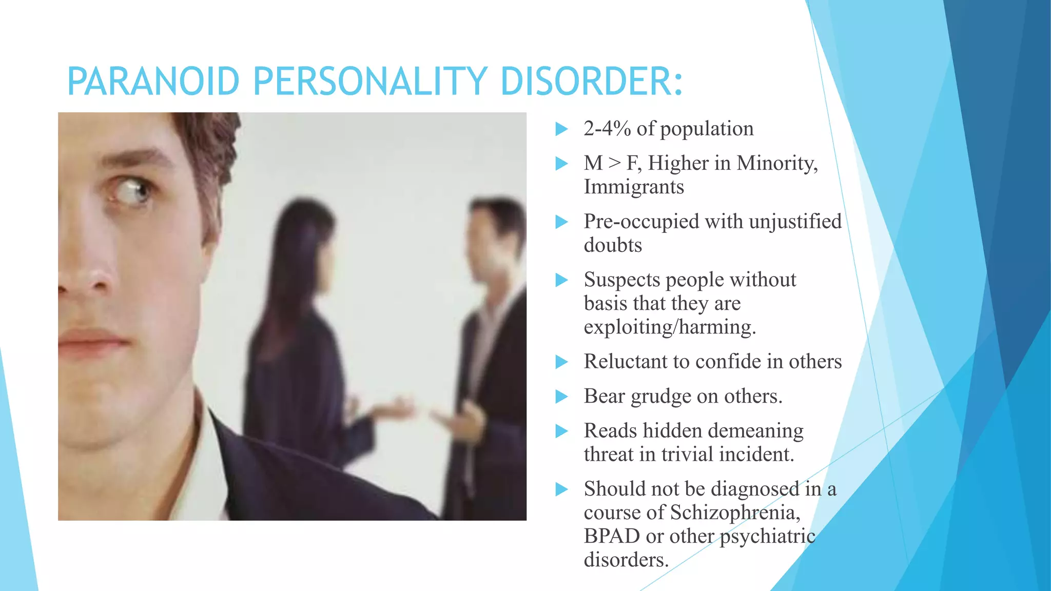 Personality disorders | PPT
