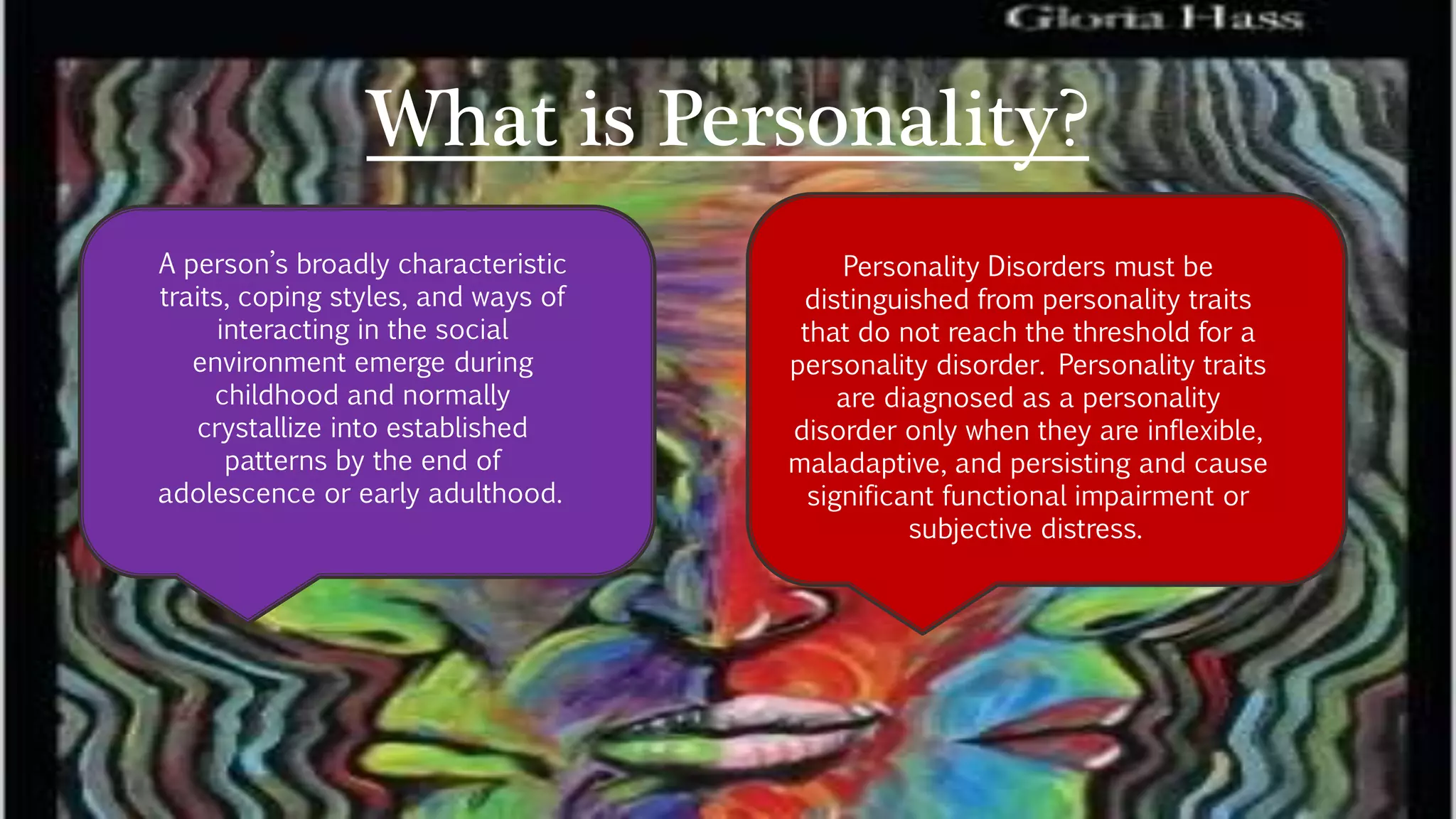 Personality disorders | PPT