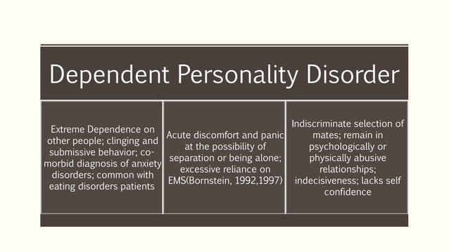 Personality disorders | PPT