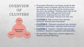 Personality disorders | PPT