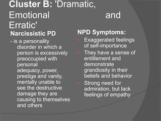 personality disorders.pptx ......thayoli | PPT