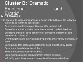 personality disorders.pptx ......thayoli | PPTX
