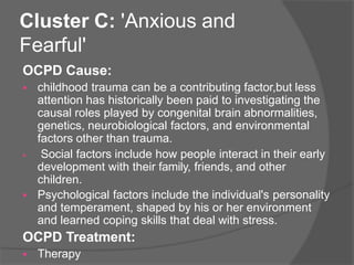 personality disorders.pptx ......thayoli | PPTX