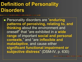 personality disorders.ppt