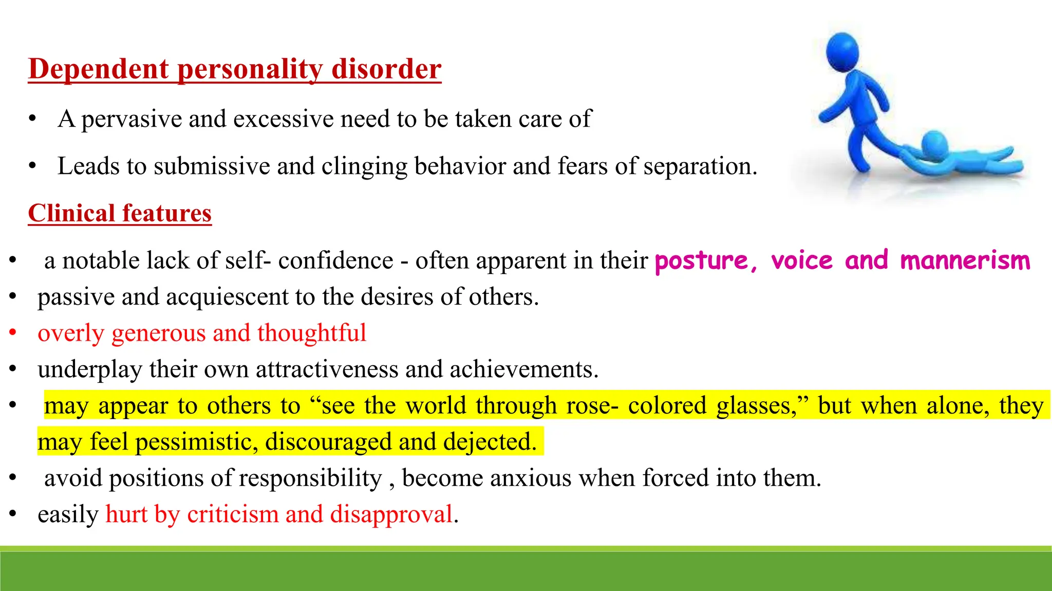 Personality disorders different types of personality | PPTX