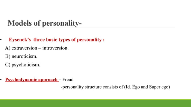 Personality disorders different types of personality | PPTX | Mental ...
