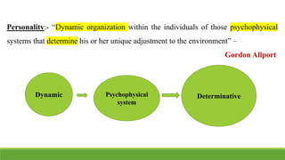 Personality disorders different types of personality | PPTX