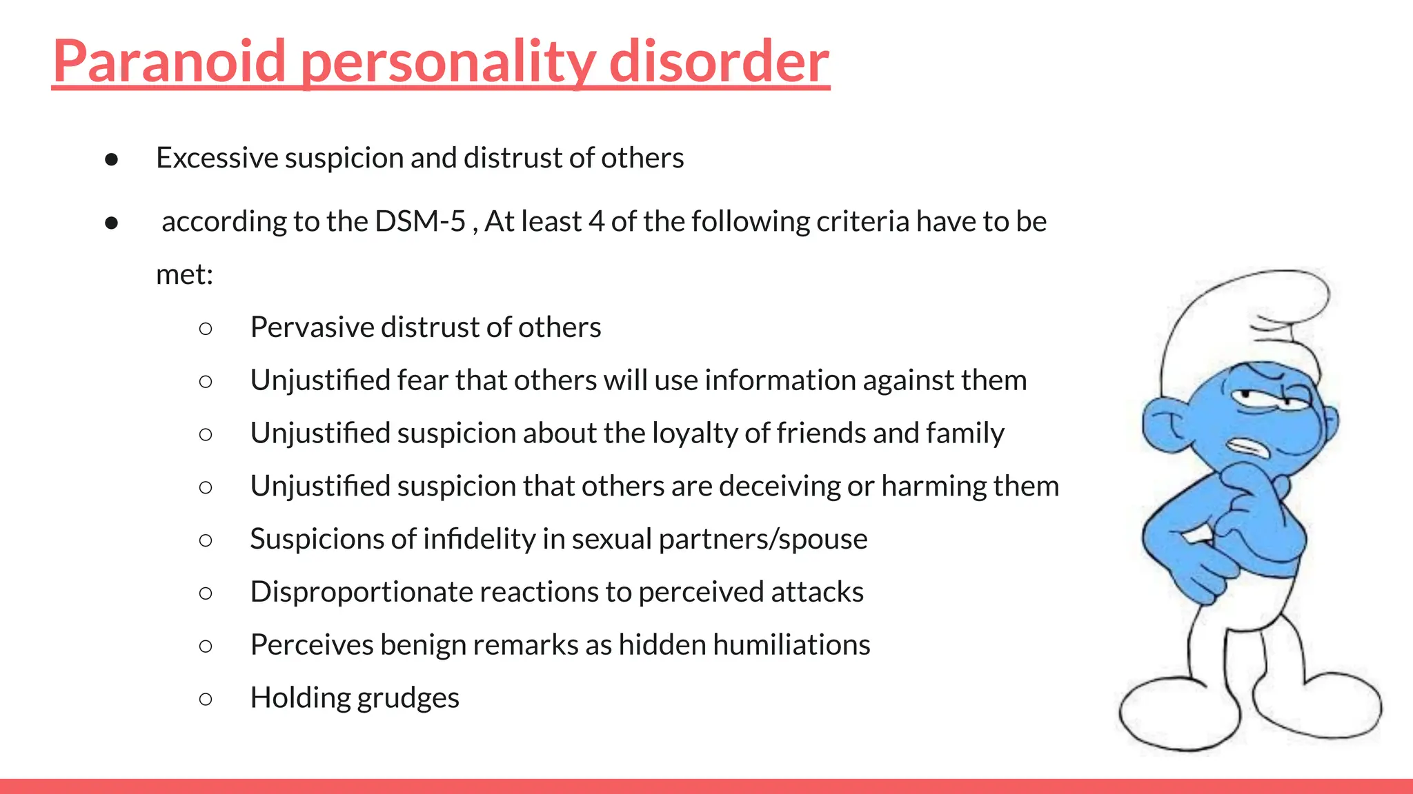 Personality disorders, mental health condition where people have a ...
