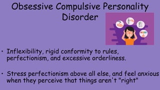 Personality Disorders: a Psychological Perspective | PPT