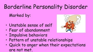 Personality Disorders: a Psychological Perspective | PPTX
