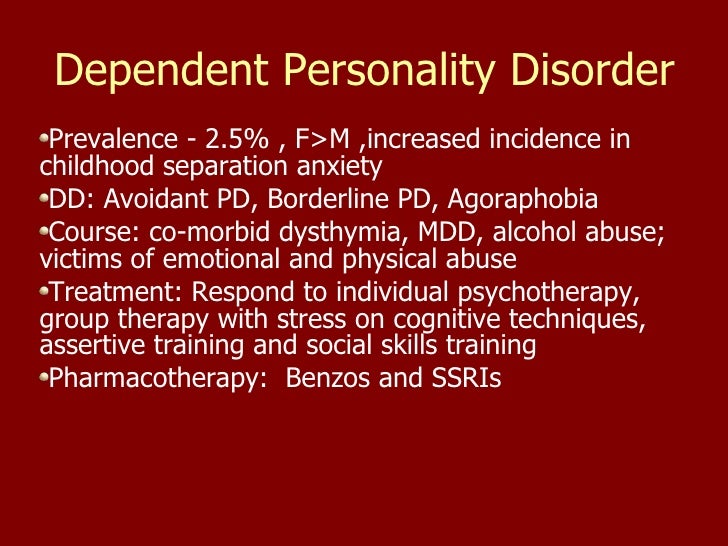 Personality disorders 3