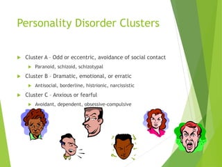 PERSONALITY DISORDERS and its etiology.ppt