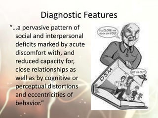 Personality disorders;cluster A | PPTX